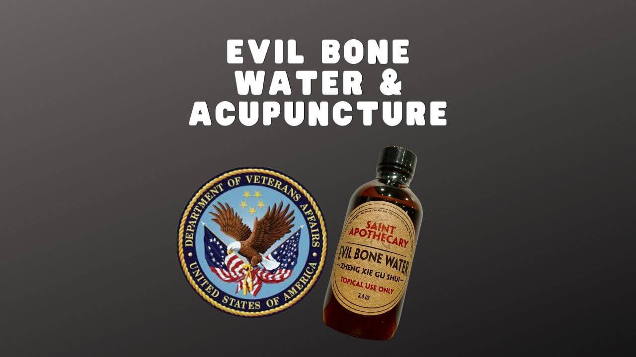 Evil Bone Water and Acupuncture: Now an Official VA Medical Center ...